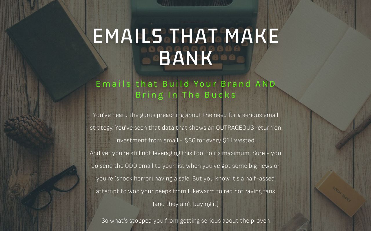 Emails That Make Bank